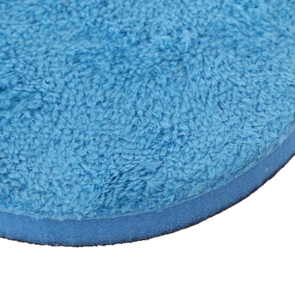 6 Inch Car Microfiber Buff Sponge Polishing Plated Pad for Rotary DA ...