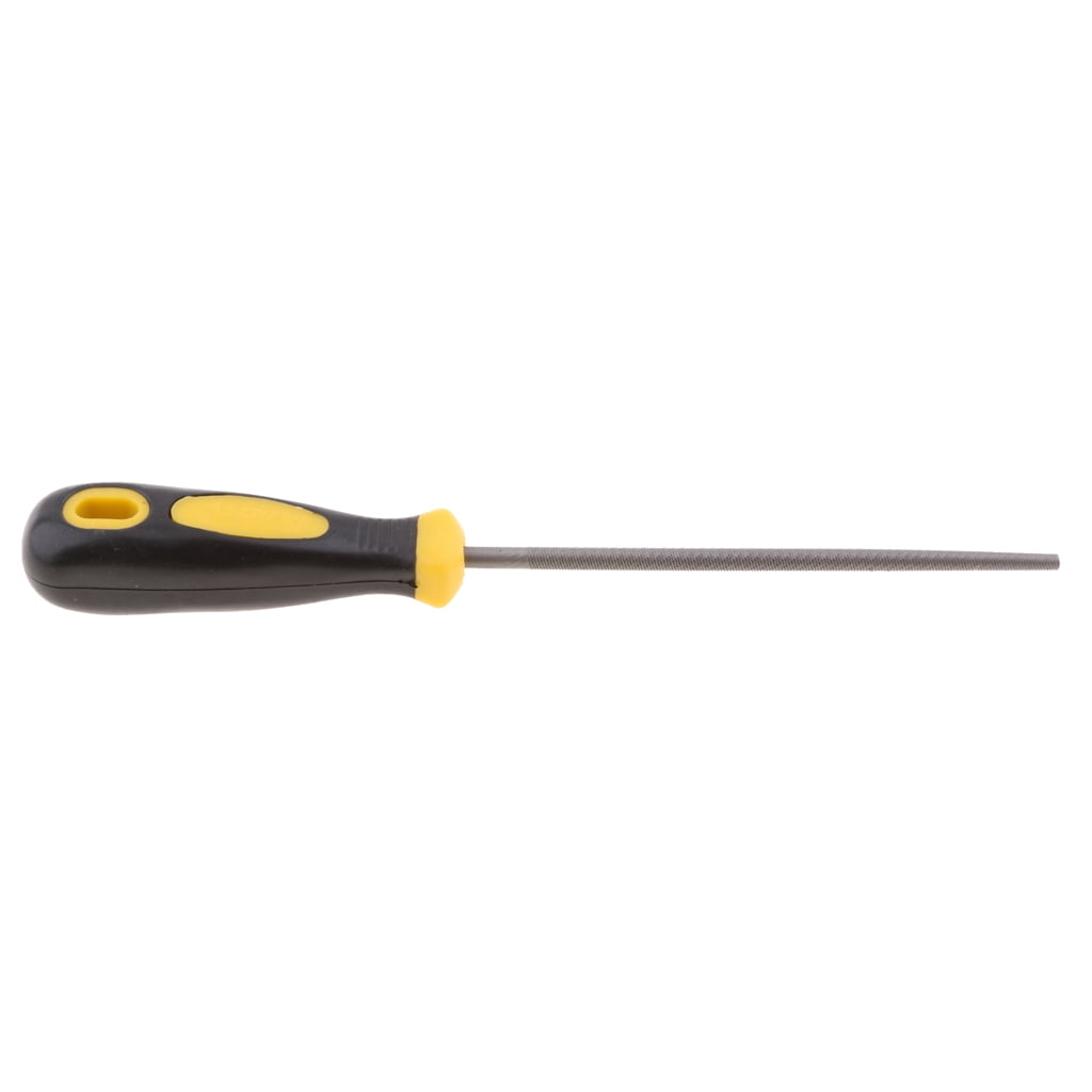 6 Inch Carbon Steel Round File Hand Tool Metal Work - Walmart.com