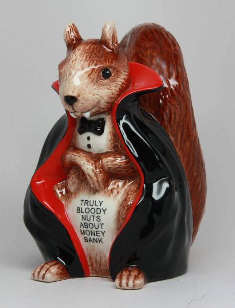6 Inch Ceramic Vampire Squirrel Savings Piggy/Coin/Money Bank - Walmart.com