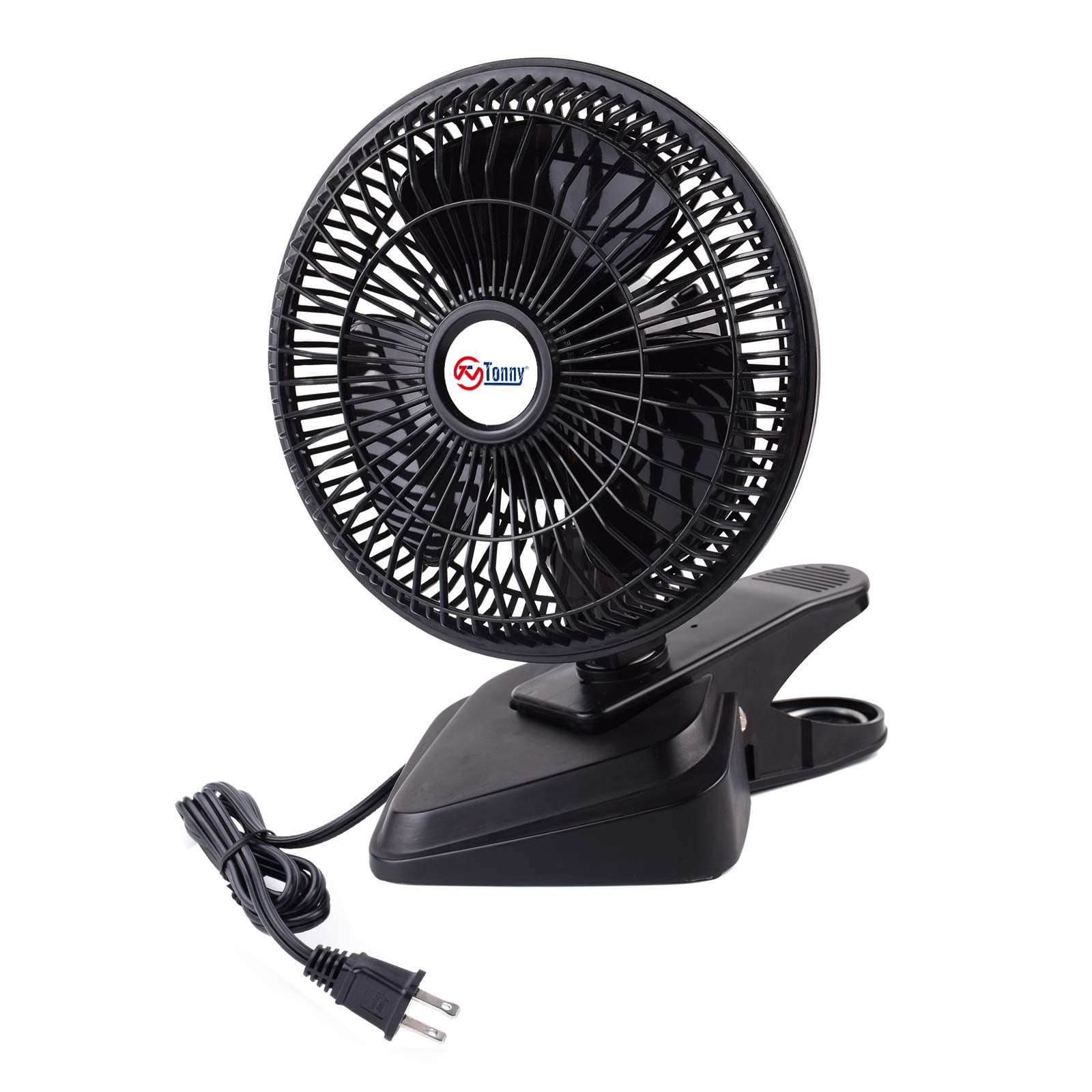 6-Inch Convertible Desk Clip on Fan, Dual Speed Quiet Personal Fan for ...