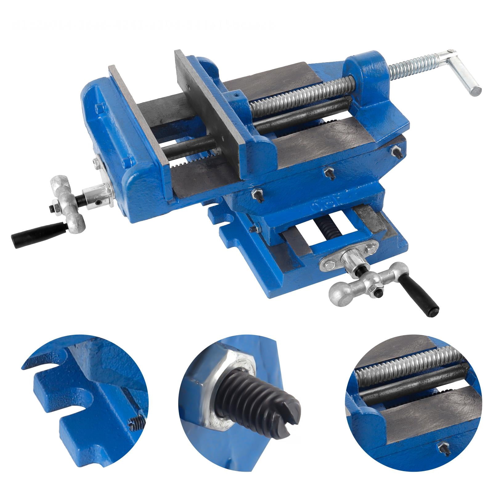 6-Inch Cross Slide Vise Drill Press 2 Way X-Y Compound for Machining ...