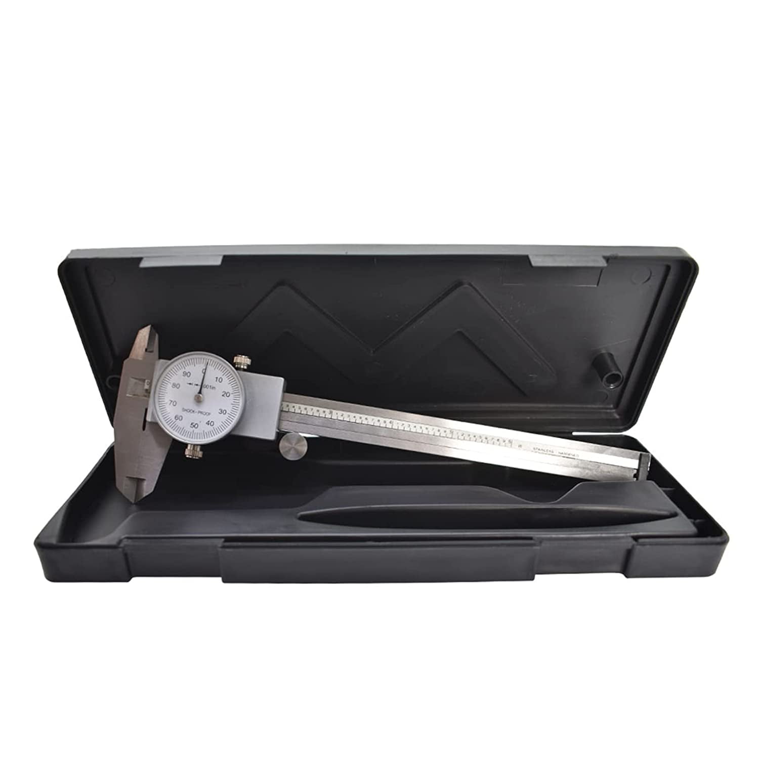 6 Inch Dial Caliper Measuring Tool, 0.001 Graduation, Measure Inside ...