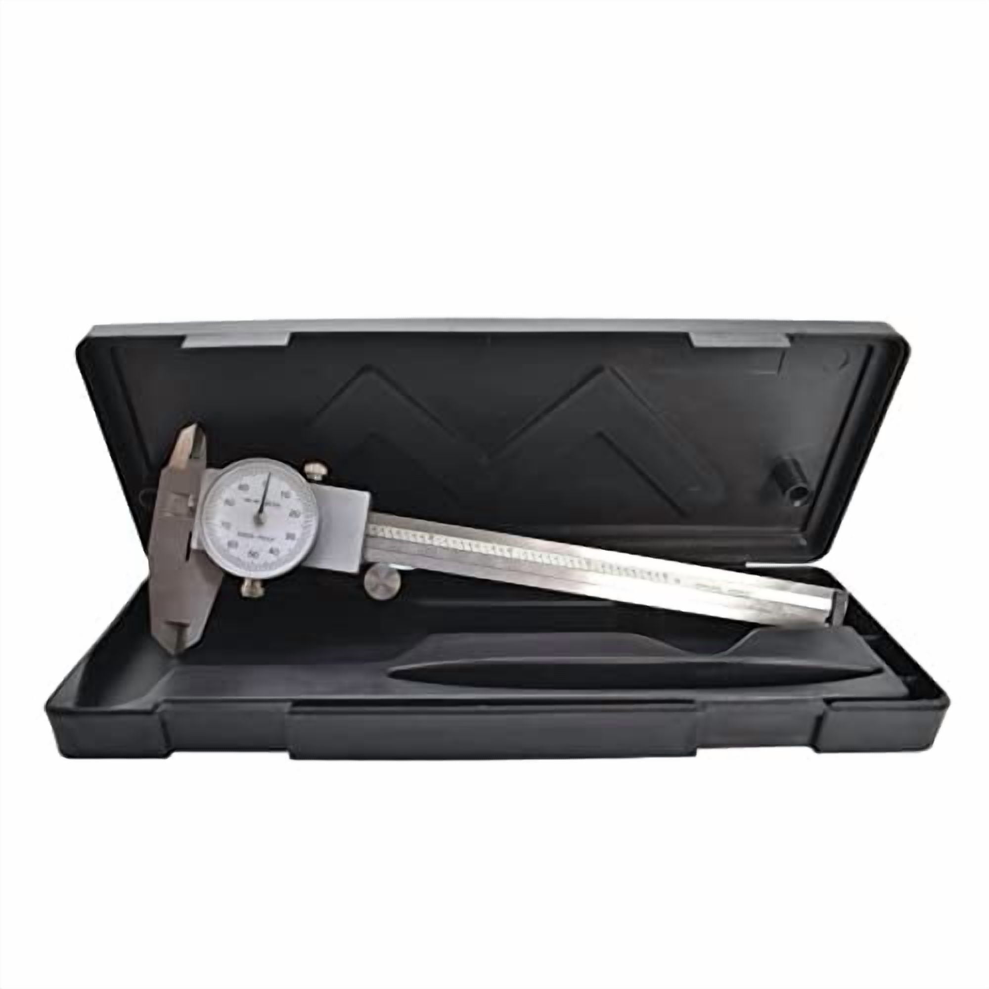 6 Inch Dial Caliper Measuring Tool, 0.001 Inch Graduation, Measure ...