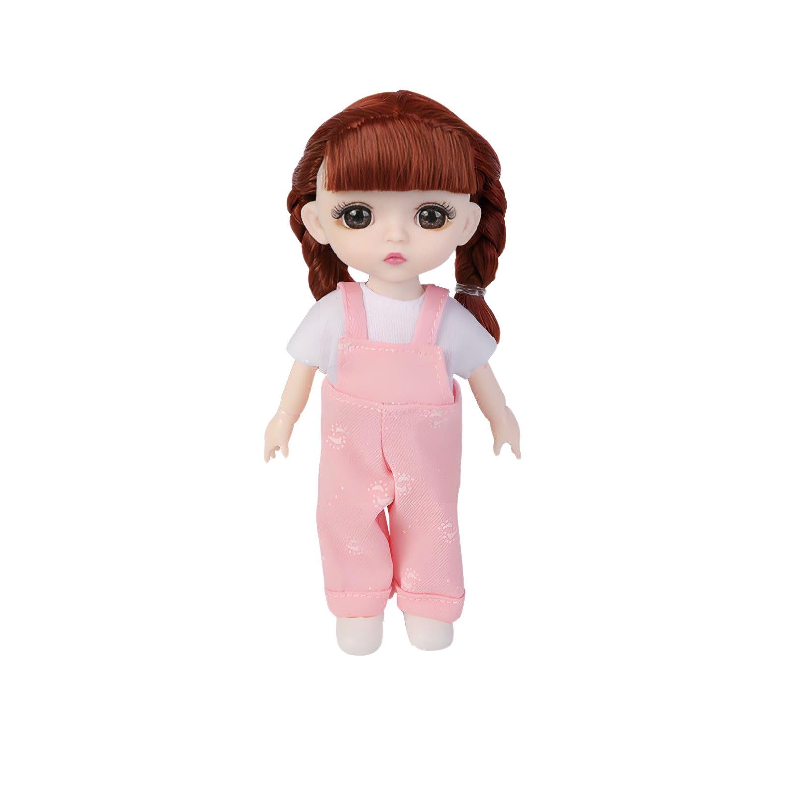6 Inch Fashion Doll Toy With Changeable Outfits And Long Brushable Hair ...