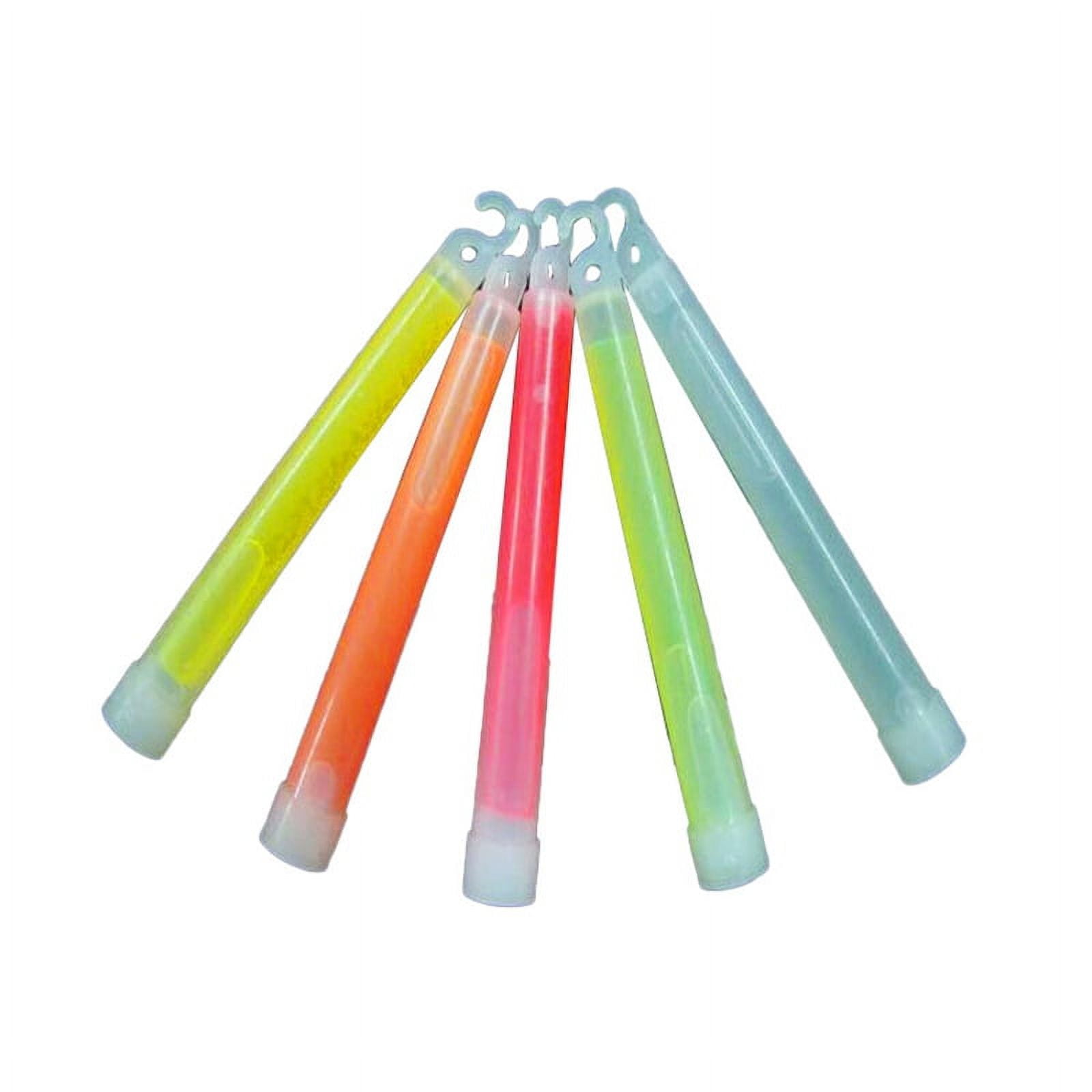 6 Inch Fluorescent Kit Glow Sticks Walking and Hiking Camping Outdoor ...