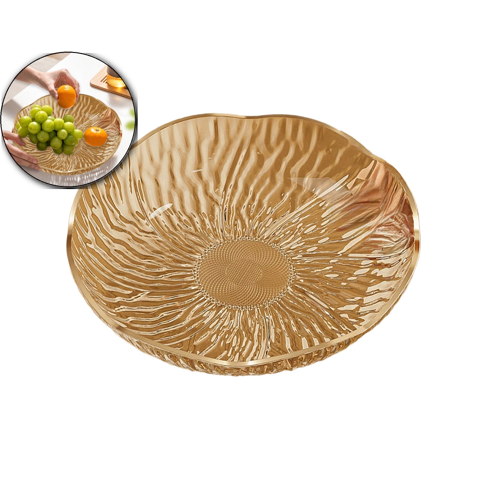 6 Inch Fruit Bowl, Candy Dish, Key Bowl for Entryway Table, Trinket ...