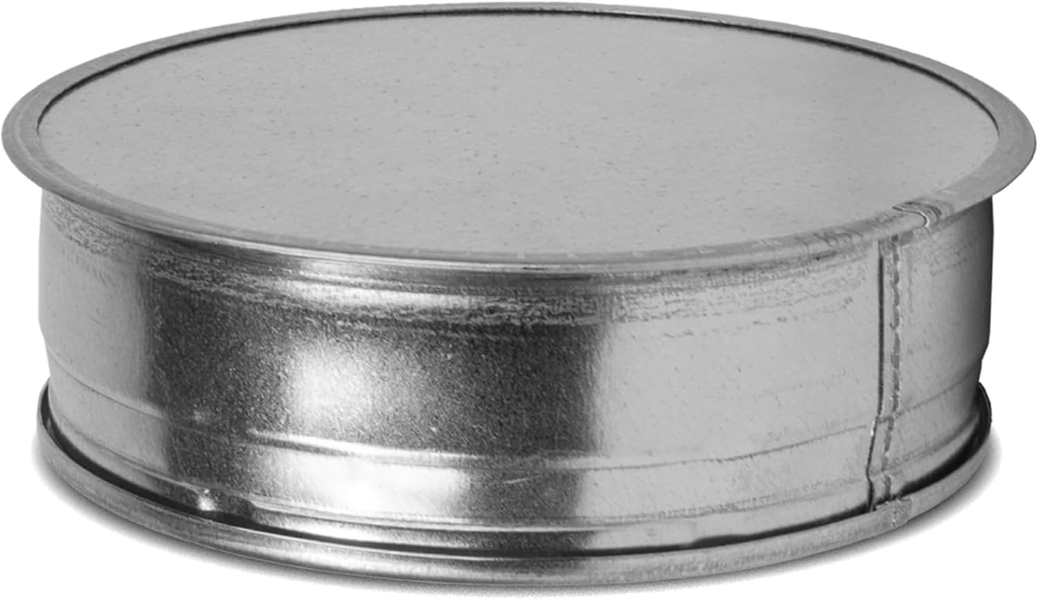 6" Inch Galvanized Steel Tee Cap - Round Vent Cover - Dryer Duct End ...