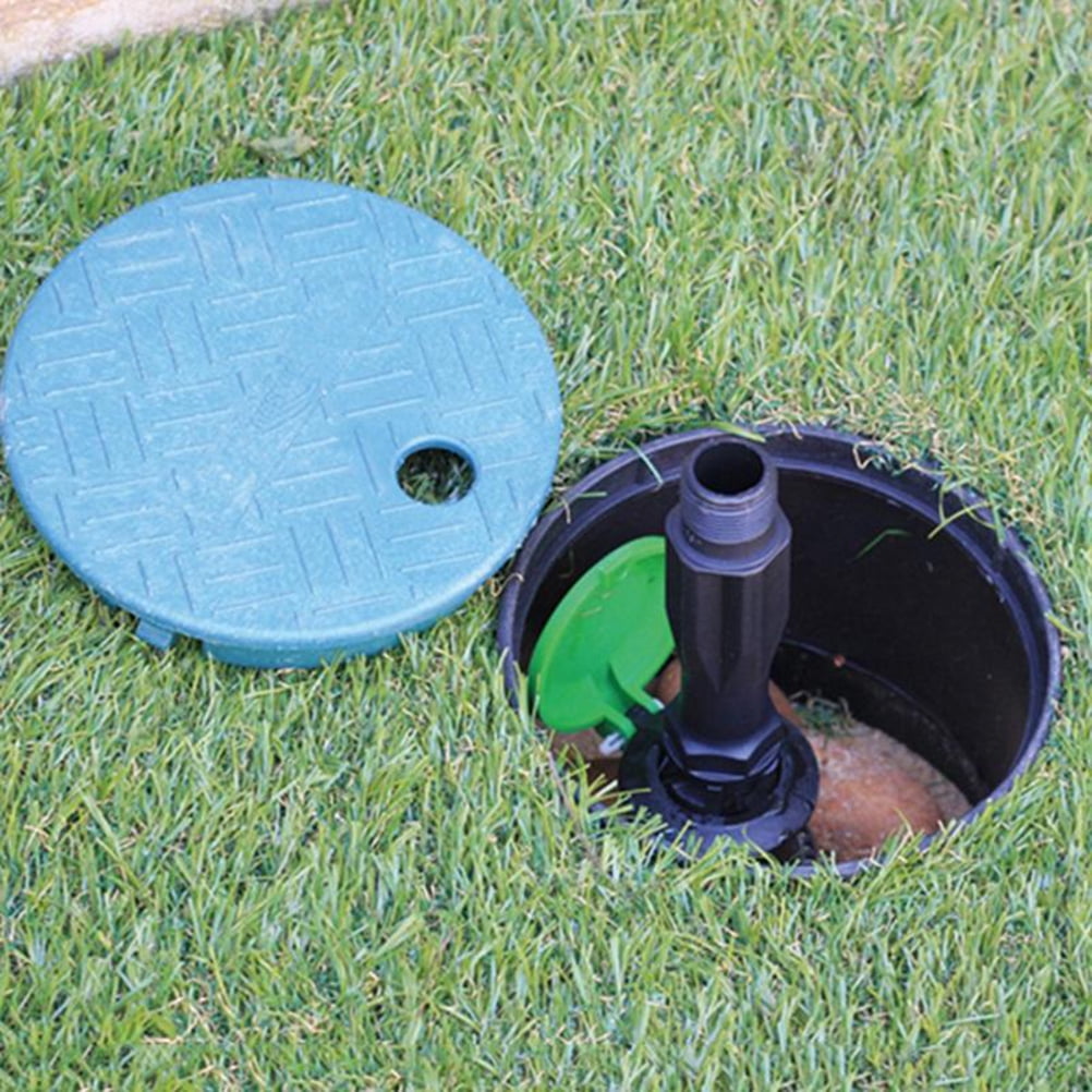 6 Inch Garden Lawn Underground Valve Box Cover Plastc Sprinkler ...