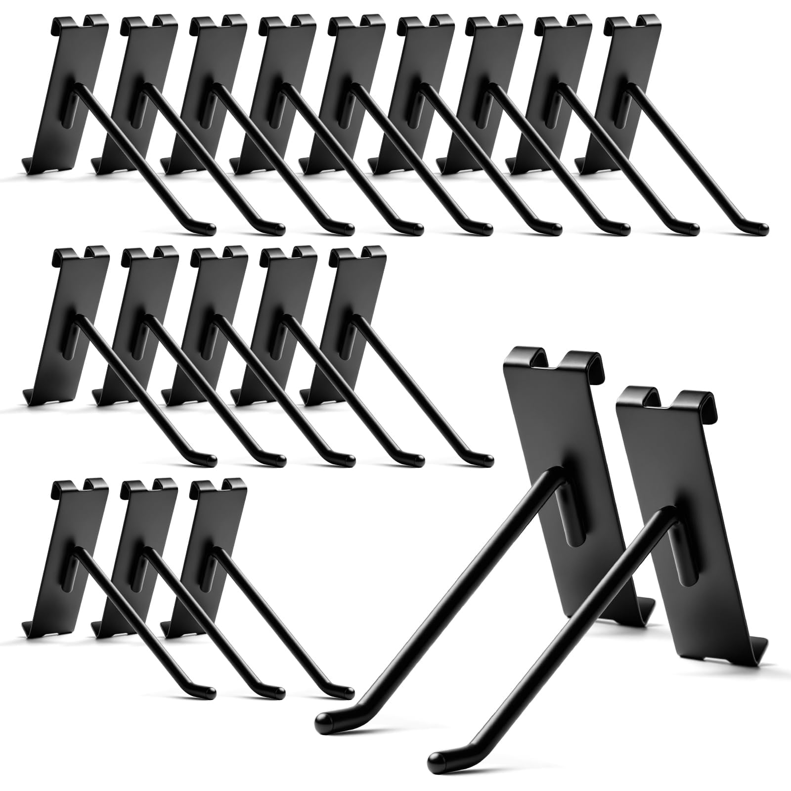6 Inch Gridwall Hooks 60 Pack Heavy Duty Display Accessories - Walmart.com