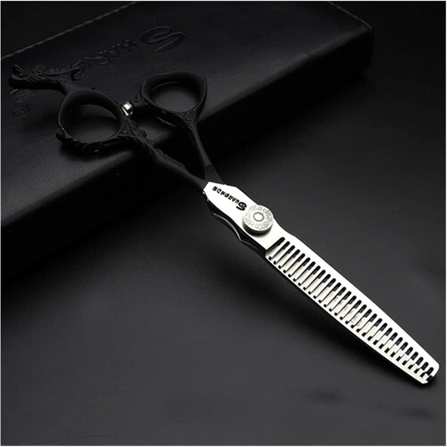 6-Inch Hair Cutting Scissors Set, Stainless Steel Barber Scissors, Non ...