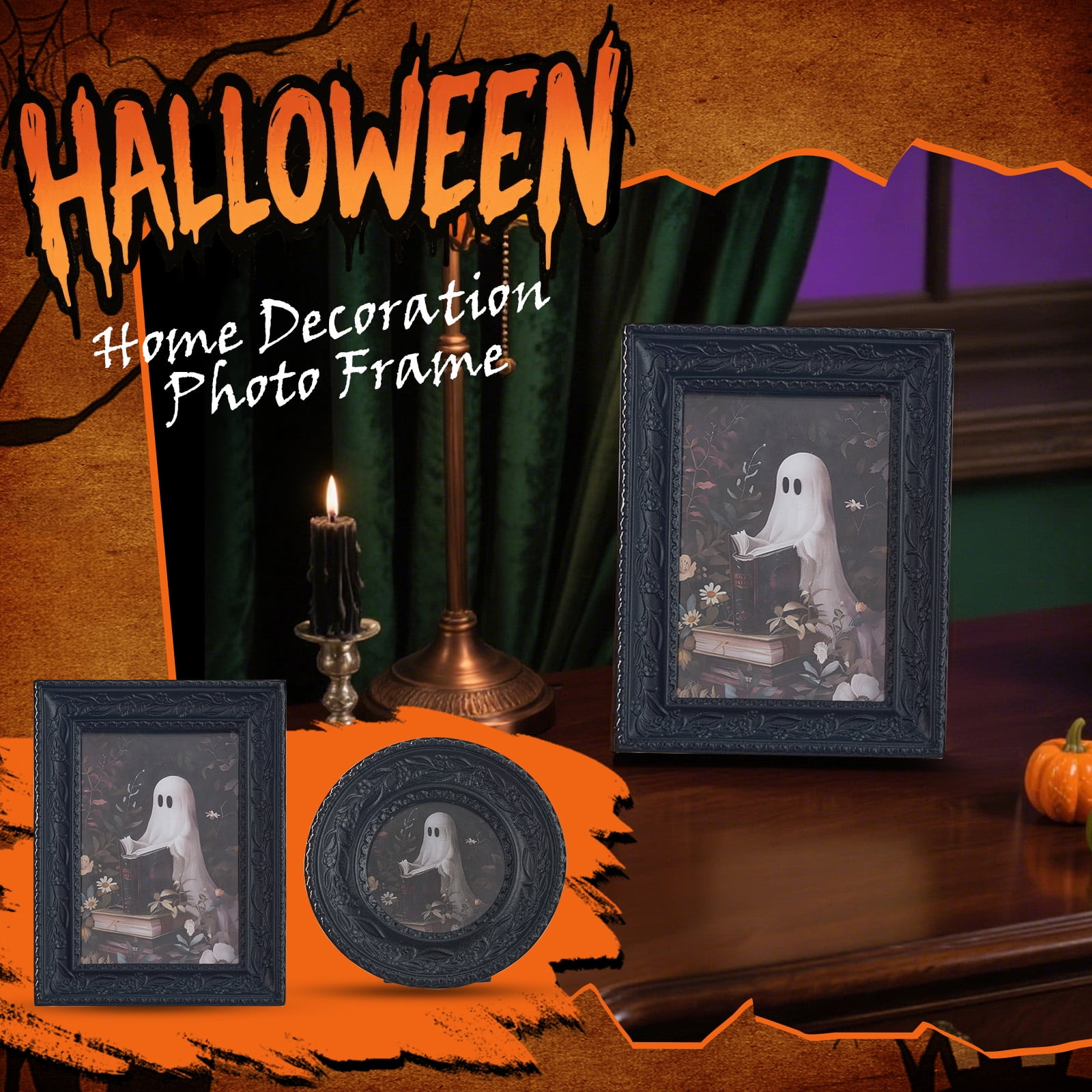 6 Inch Halloween Bucket For Trick Or Treat, Halloween Decorations Kids ...