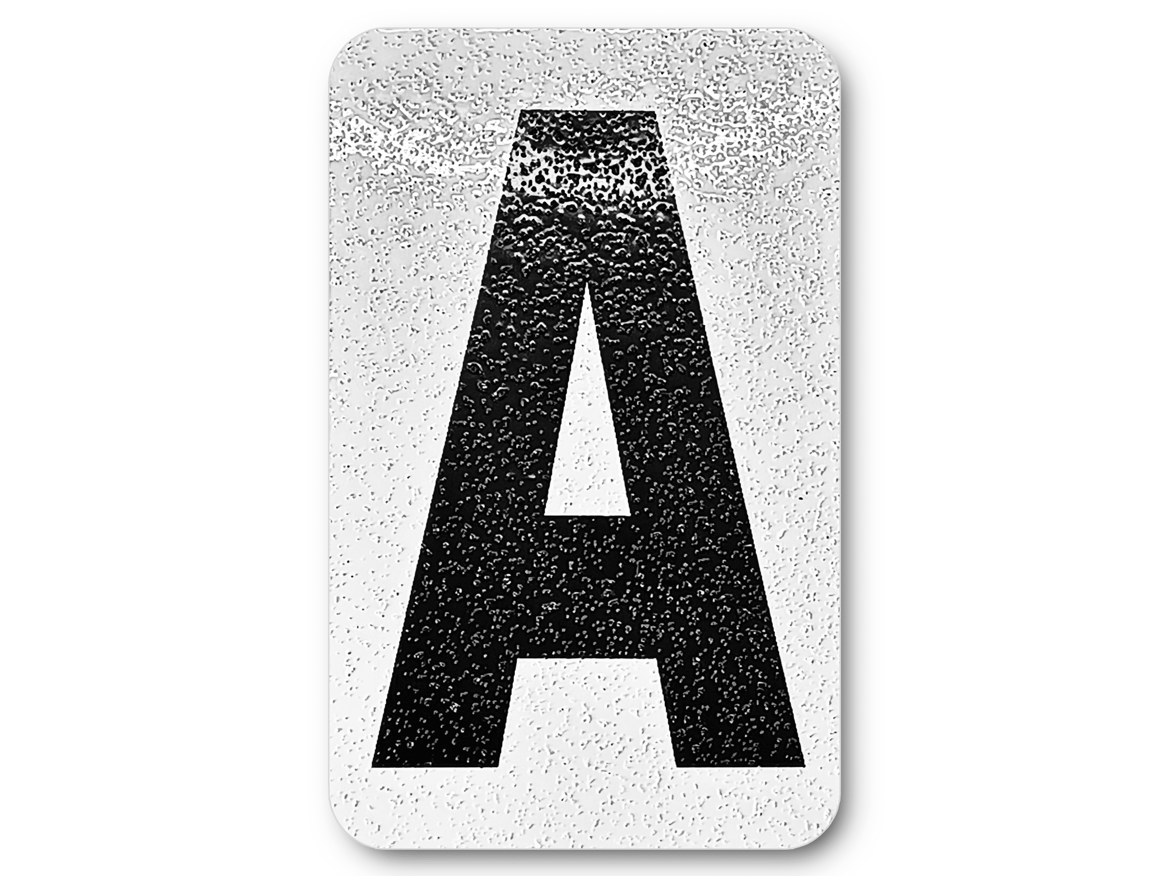 6 Inch Individual Letters for Mailbox, House, Office, Apartment, Easy ...