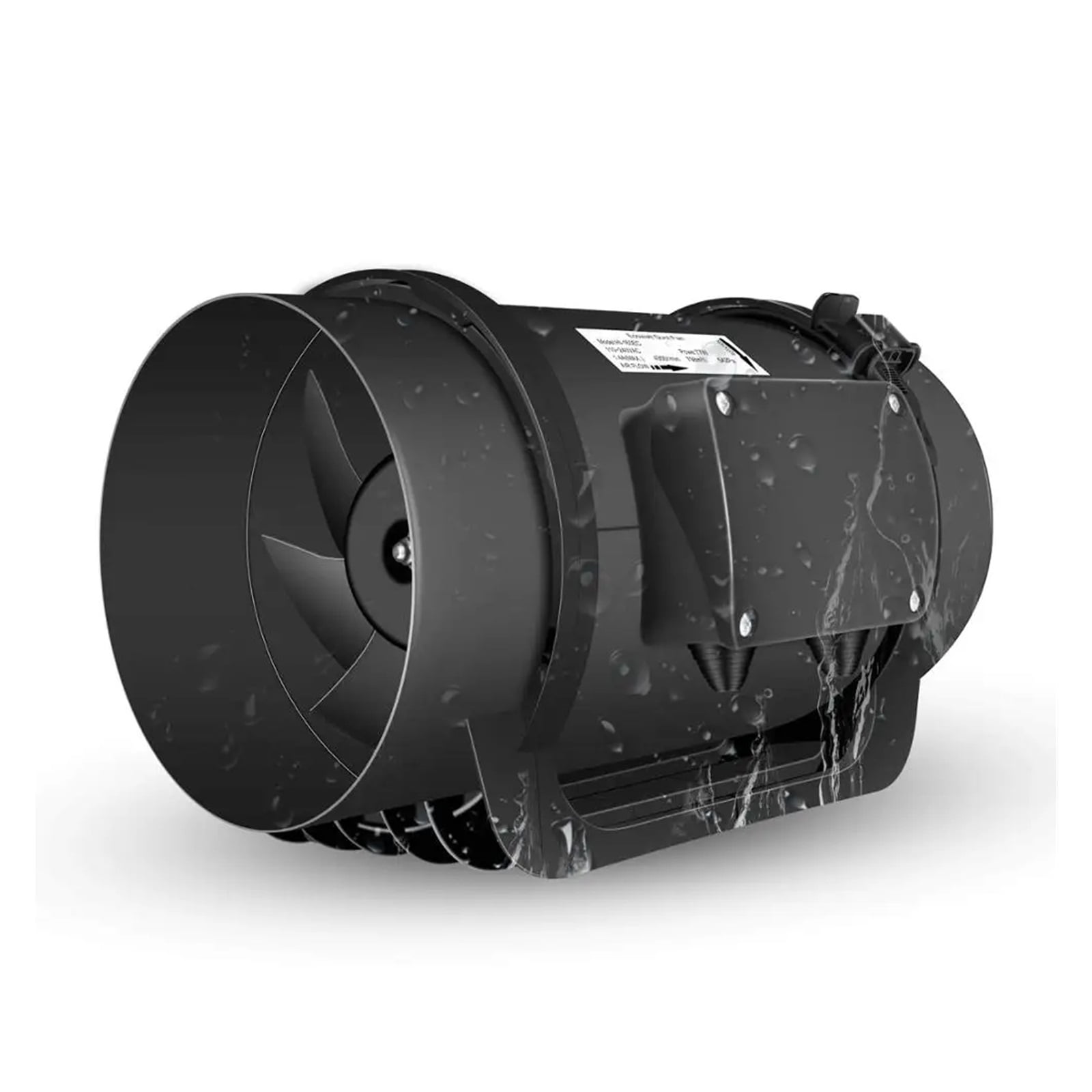 6 Inch Inline Duct Fan 0-10V PWM Variable Speed Controller Air ...