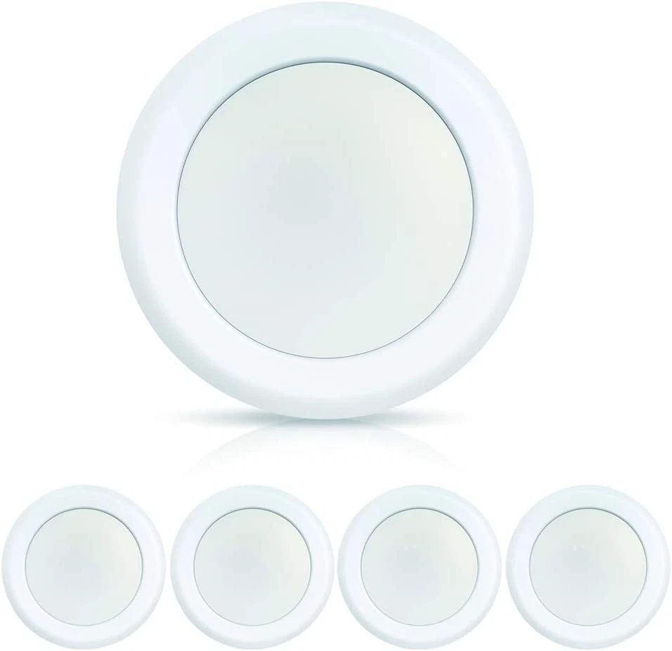 6 Inch LED Low Profile Surface Mount Disk Light, Aluminum Trim Light ...
