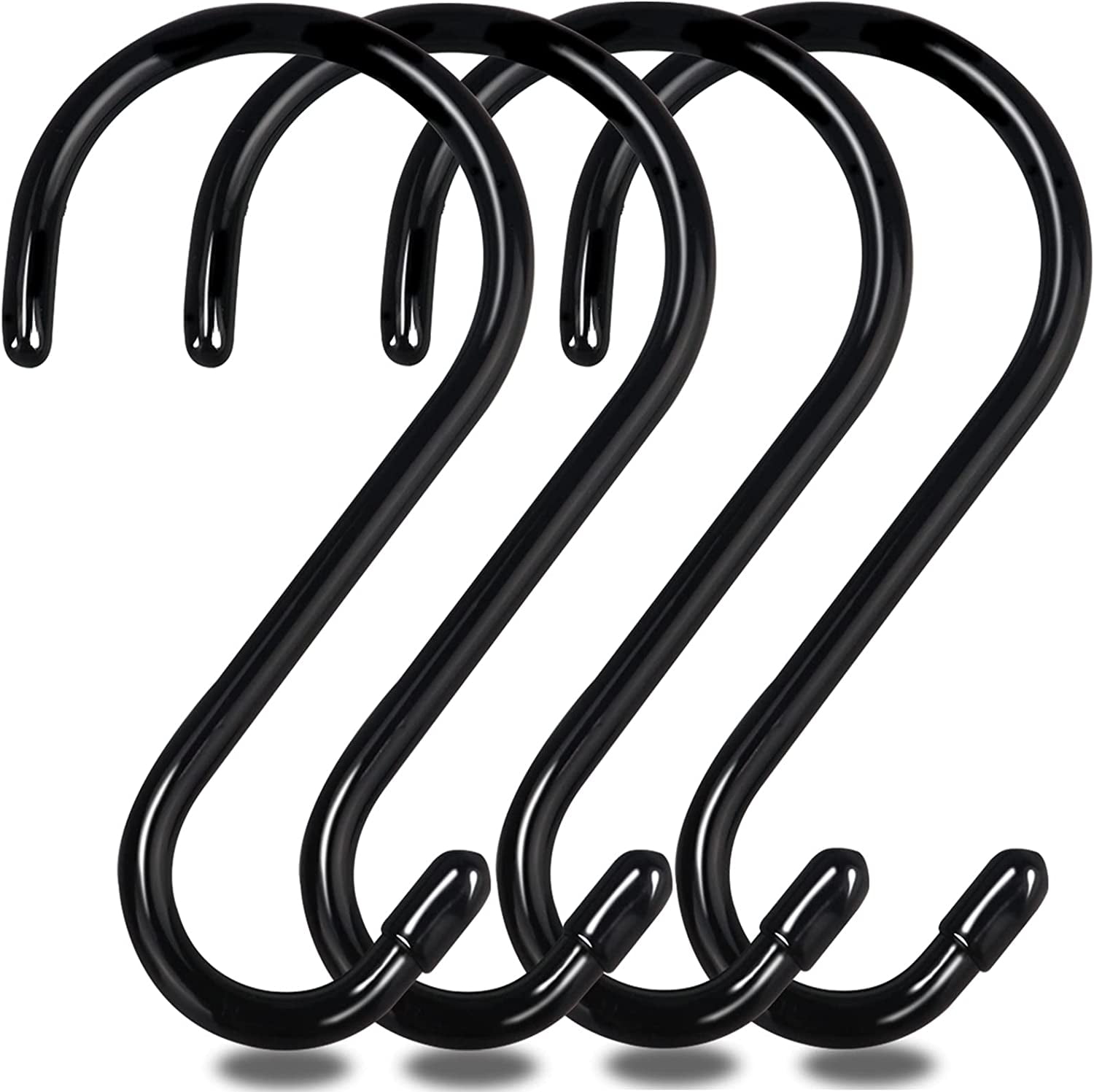 6 Inch Large S Hooks,7mm Thickness Sturdy Heavy Duty S Hooks for ...