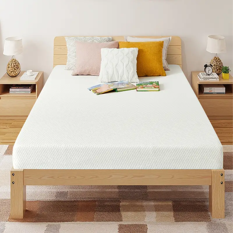 6 Inch Memory Foam Mattress for Kid /Cooling Gel Green Tea Infused ...