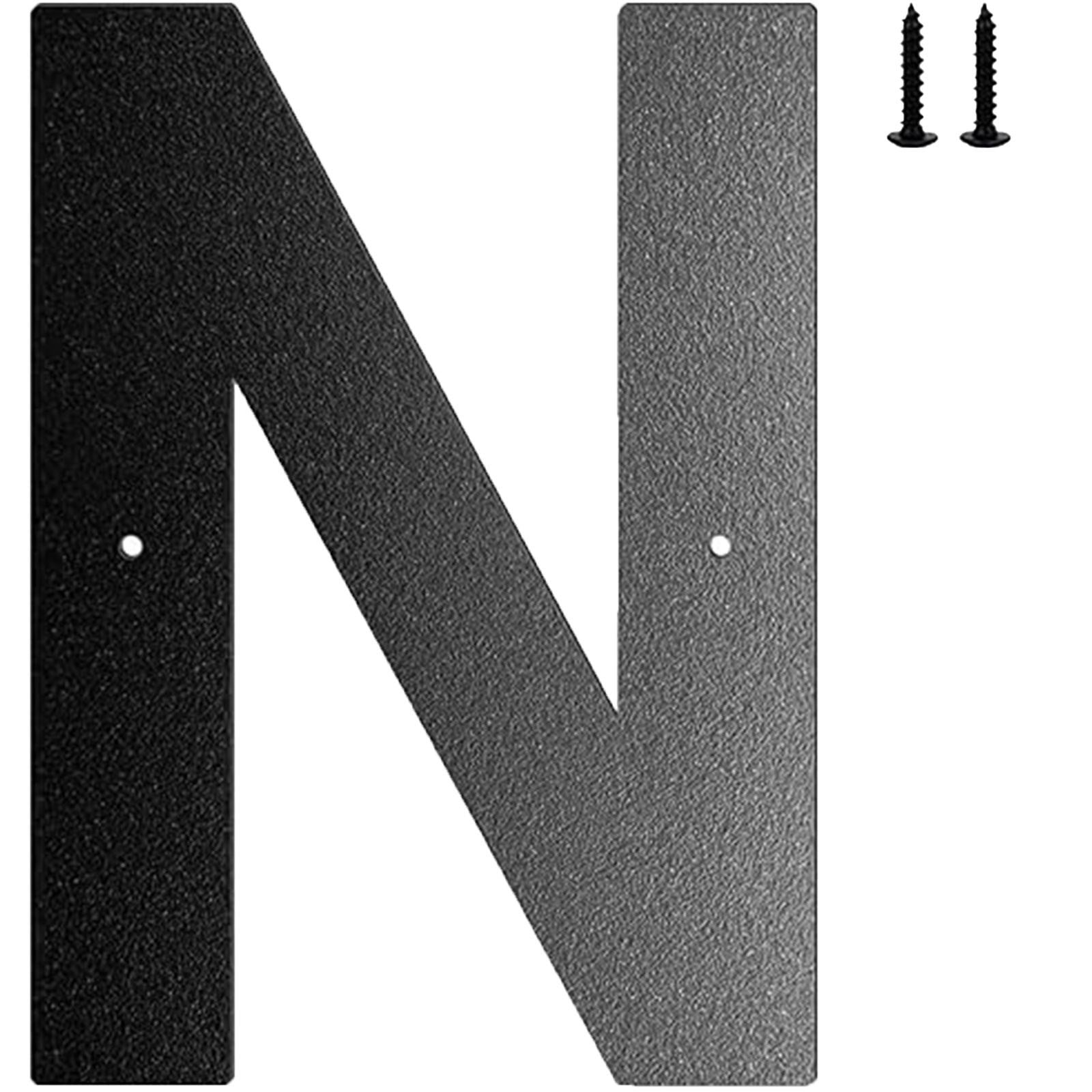 6 Inch Metal House Number Metal Letters House Address Number House ...