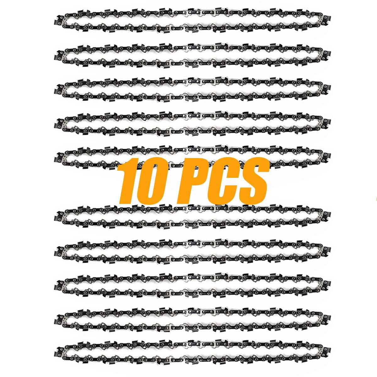 6-Inch Mini Chainsaw Chain 1/4" Pitch 37DL Universal Replacement Blade ...