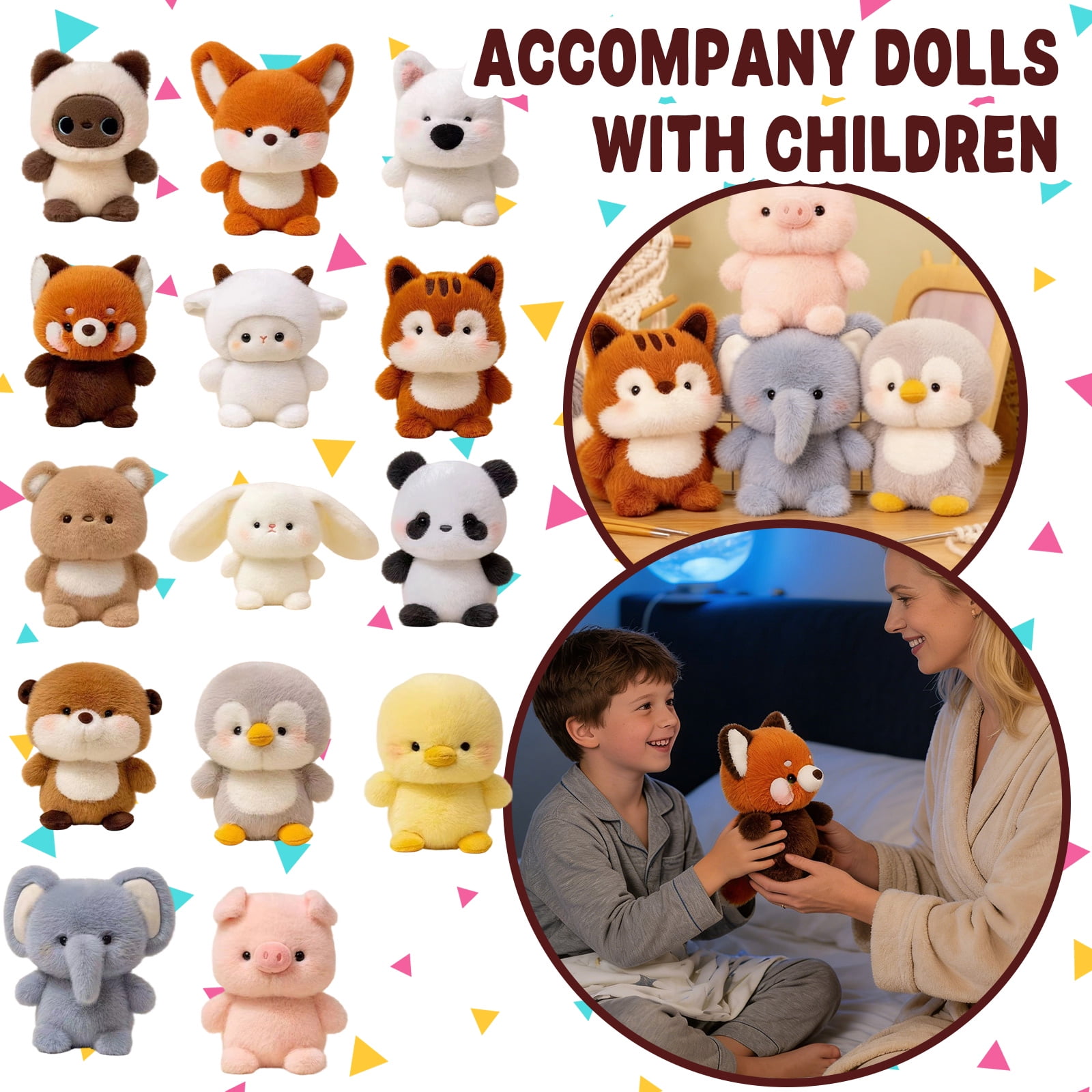 6 Inch Mini Scented Plush Toy – Ultra Soft Cute Cuddly Stuffed Animal ...