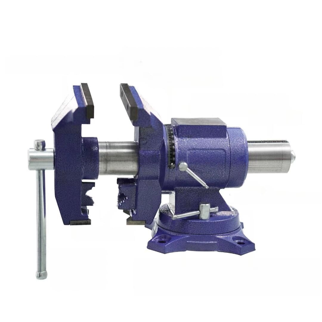 6 Inch Multi-purpose Bench Vise,,Cast Iron Bench Vise 360 Swivel Head ...
