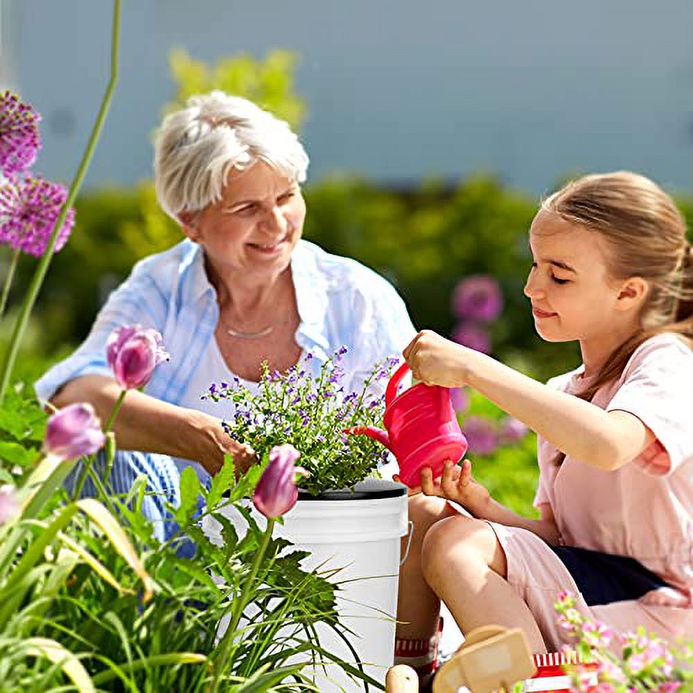 6 Inch Net Pots for 5 Gallon Bucket Wide Lids (5 Pack), Net Cups for ...