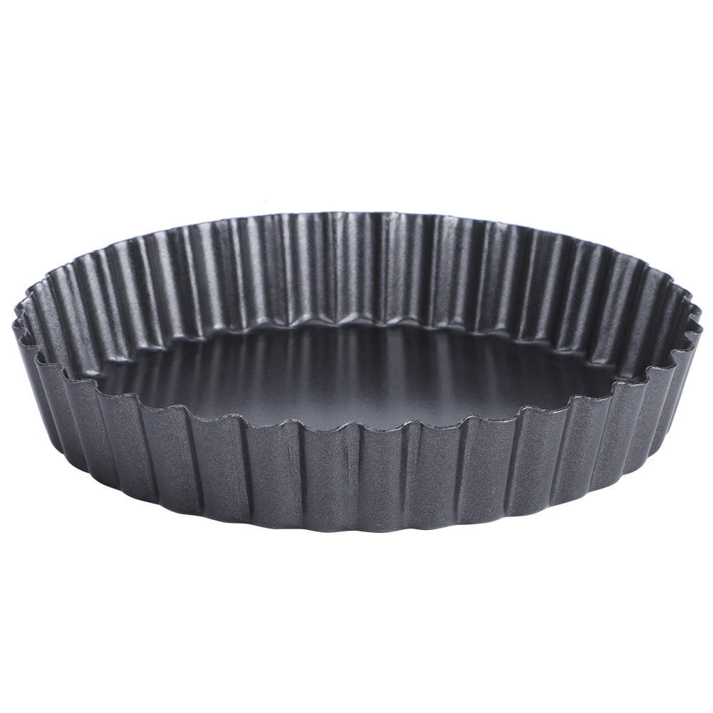 6 Inch Non-Stick Carbon Steel Pie/Pizza/Cake Pan with Removable Base ...