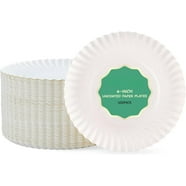 Strong Dixie Ultra Paper Plates - 10 1/16 inch Dinner Size, Disposable ...