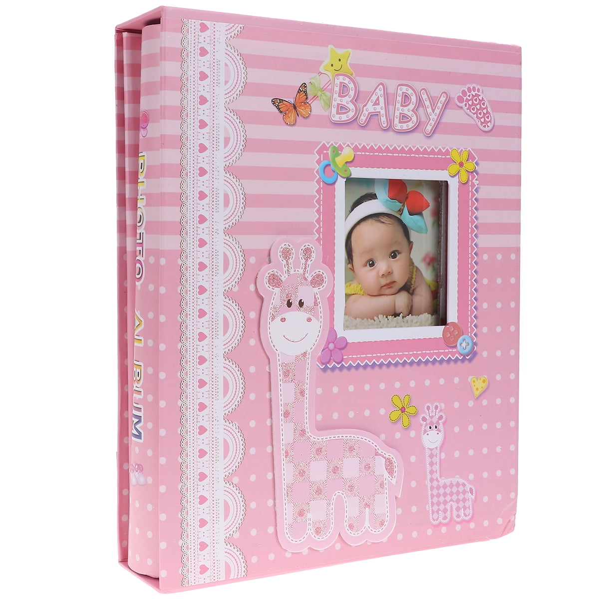 Walmart 6 Inch Baby Memory Photo Album, 200 Pages, Commemorative Kid's ...