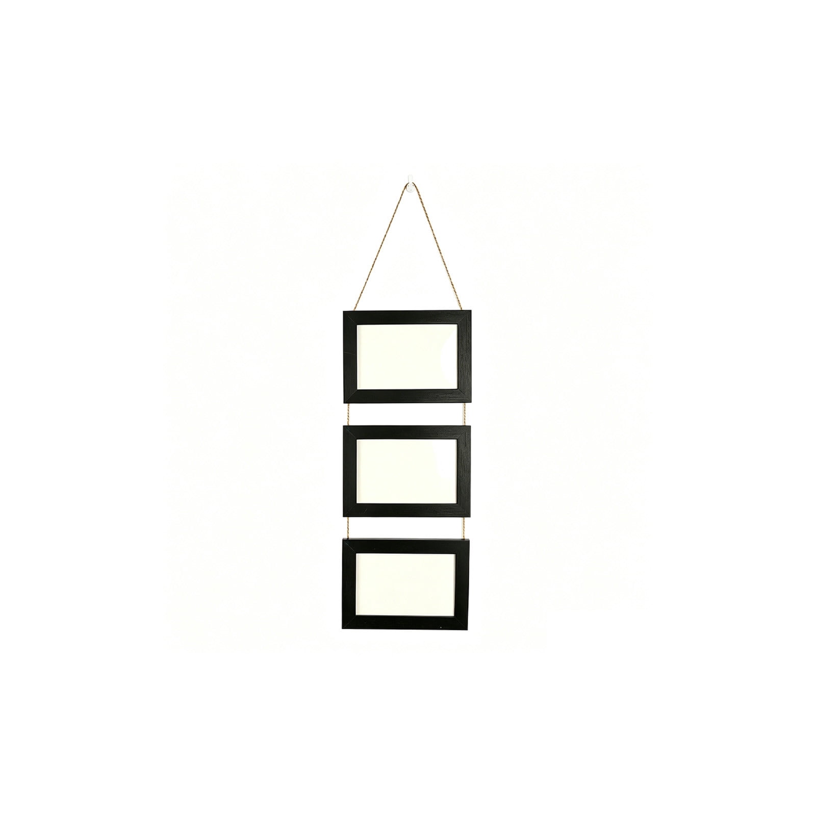6 Inch Photo Three Picture Frame Storage Display Stand, Wooden Picture ...