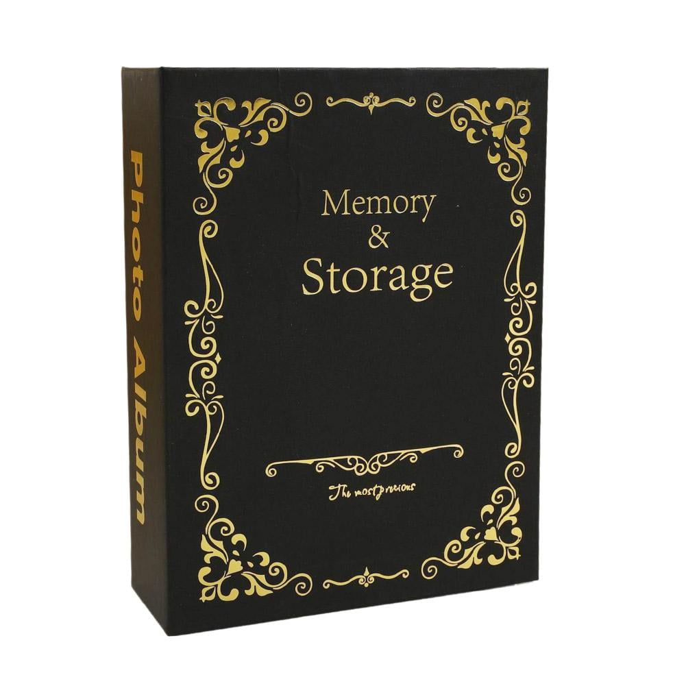 6 Inch Plastic Photo Album with 100 Inserts, Moderate Size for Easy ...