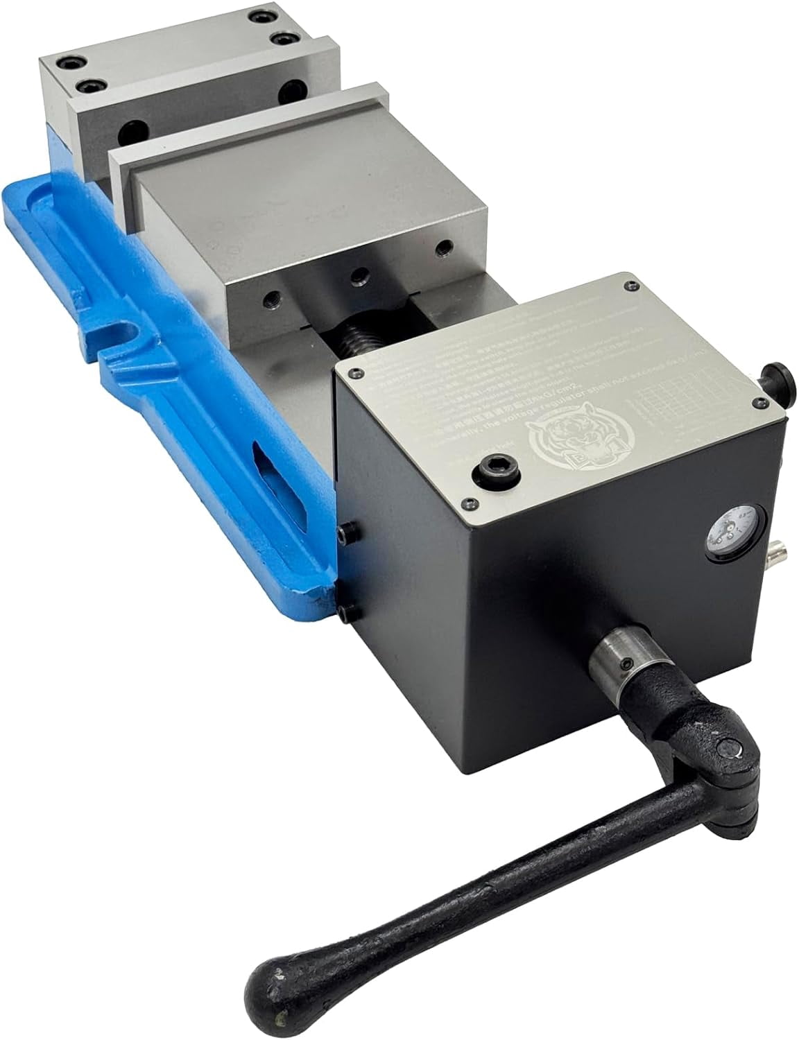 6 Inch Pneumatic Hydraulic Vice Angle Fixed Vise - Walmart.com