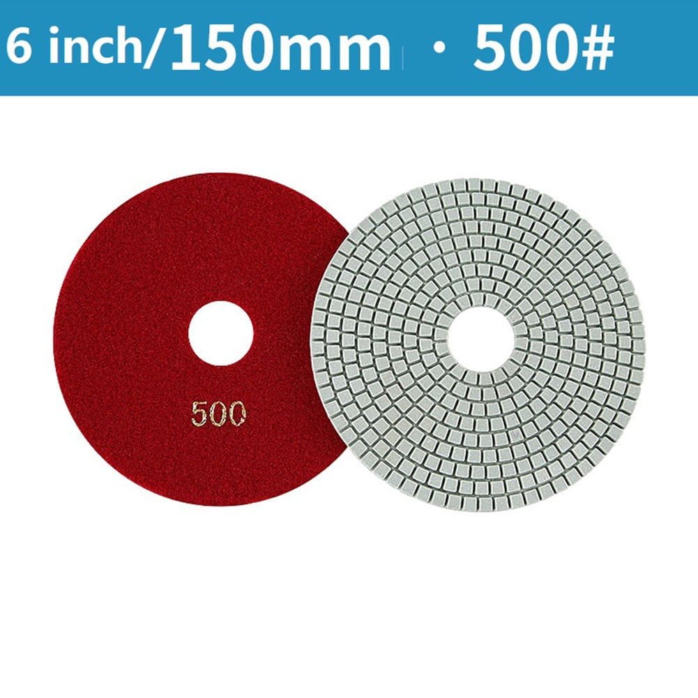 6 Inch Polishing Pads for Flexible Grinding Discs for Concrete and ...