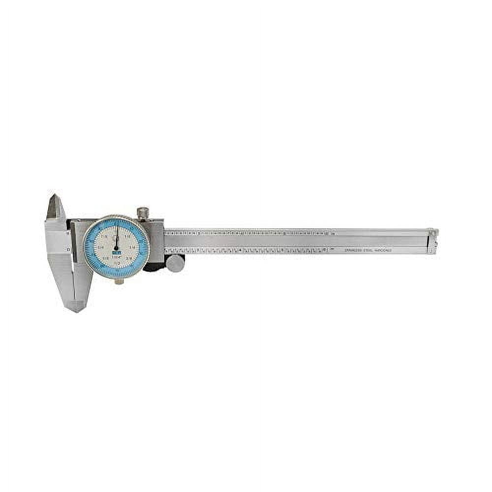 6 Inch Precision Caliper with Stainless Steel Measuring Faces - Walmart.com