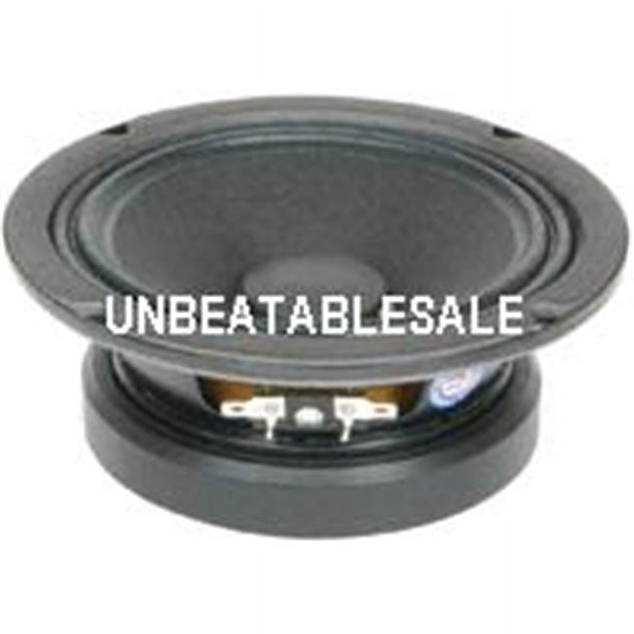 6 Inch Pro Mid Range Speaker; 200W Max; 4 Ohms - ALPHA6C - Walmart.com