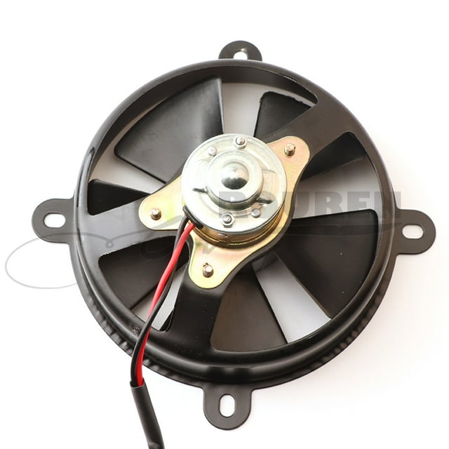 6 Inch Radiator Cooling Fan High Performance 12V Slim Thermo Electric For 150c 200cc Quad Dirt ...