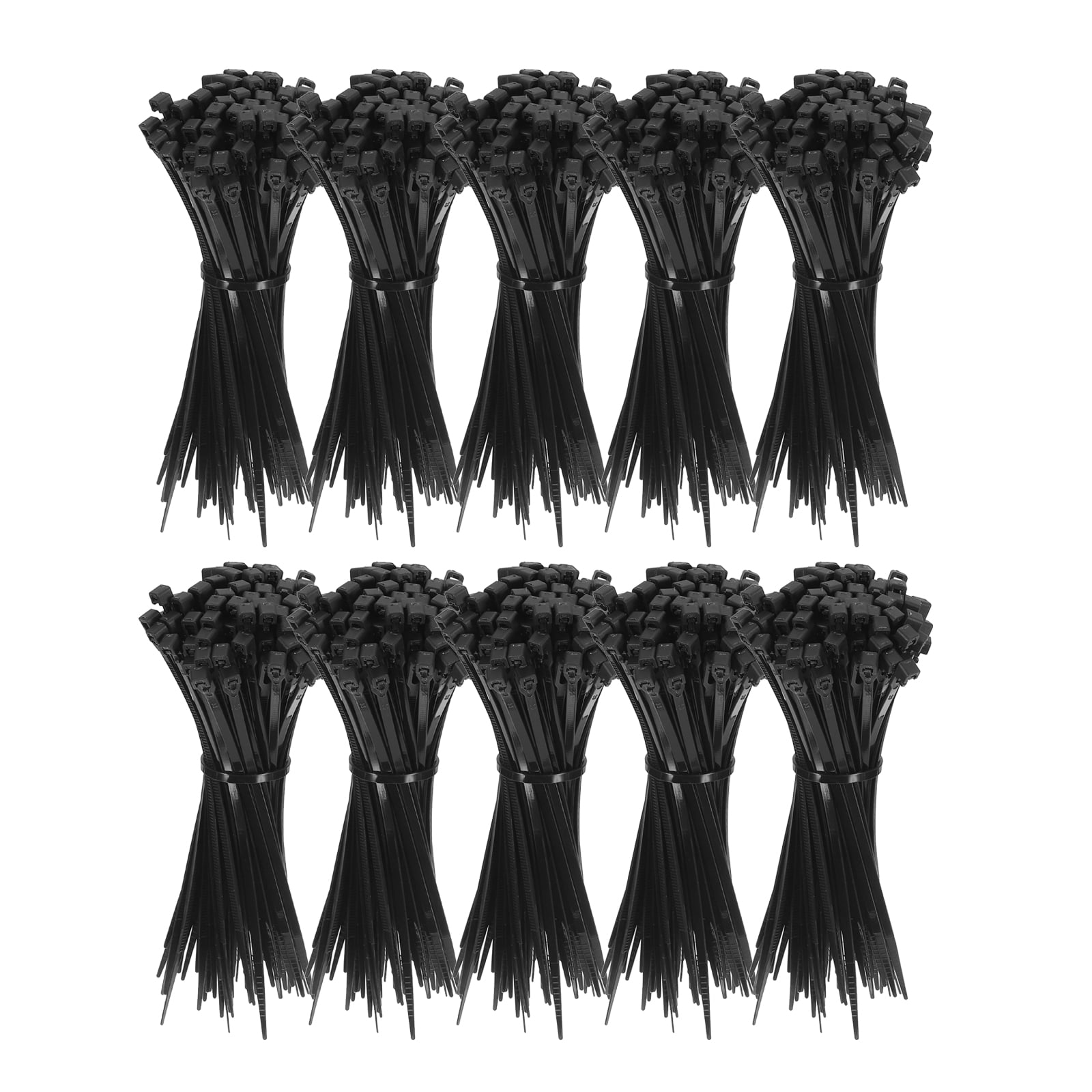 6 Inch Releasable Cable Ties Adjustable Zip Ties Removable Indoor ...