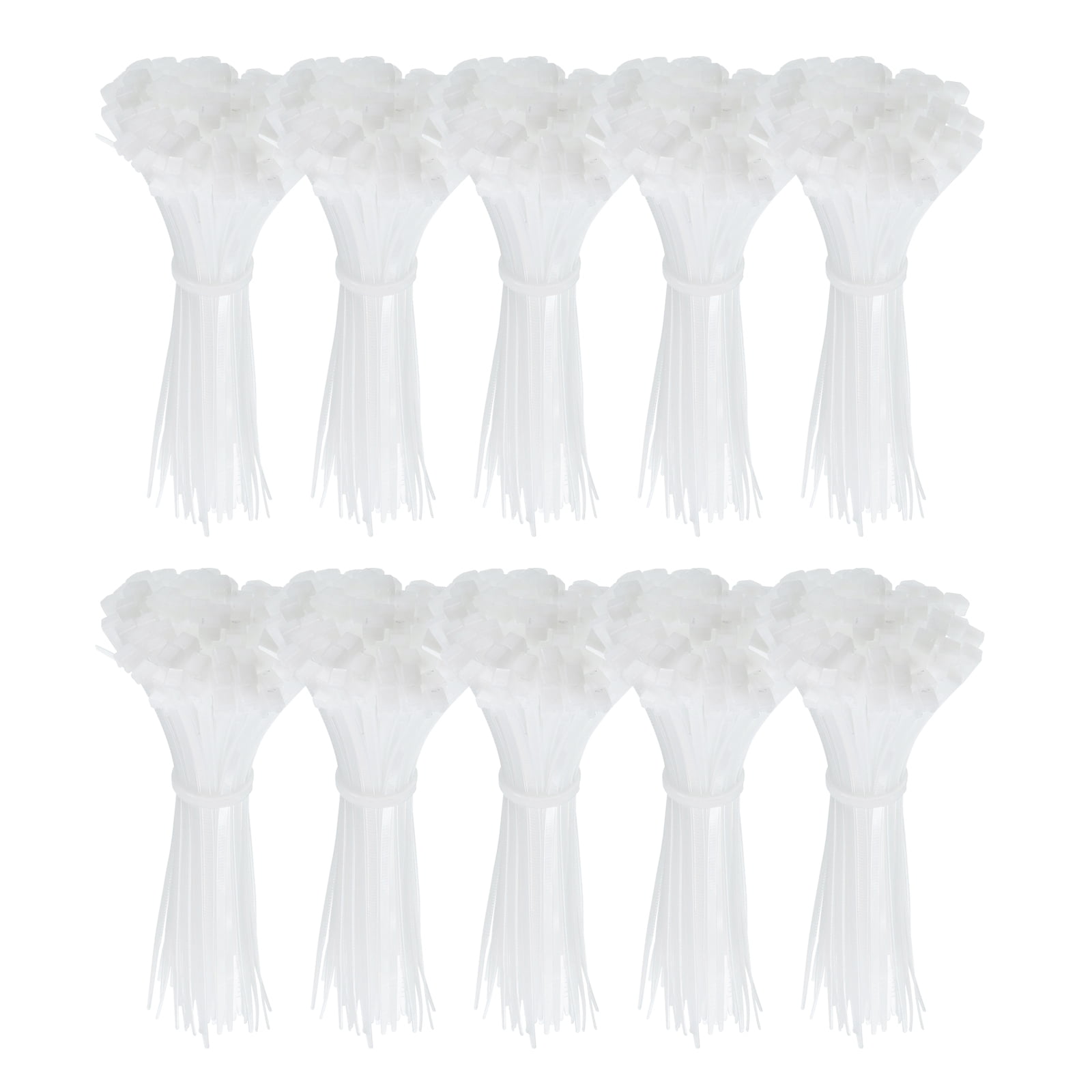 6 Inch Releasable Cable Ties Adjustable Zip Ties Removable Indoor ...