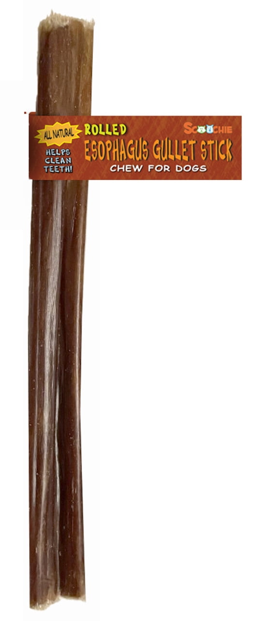 6 Inch Rolled Esophagus Jerky AKA Gullet Sticks AKA Bully Alternative ...