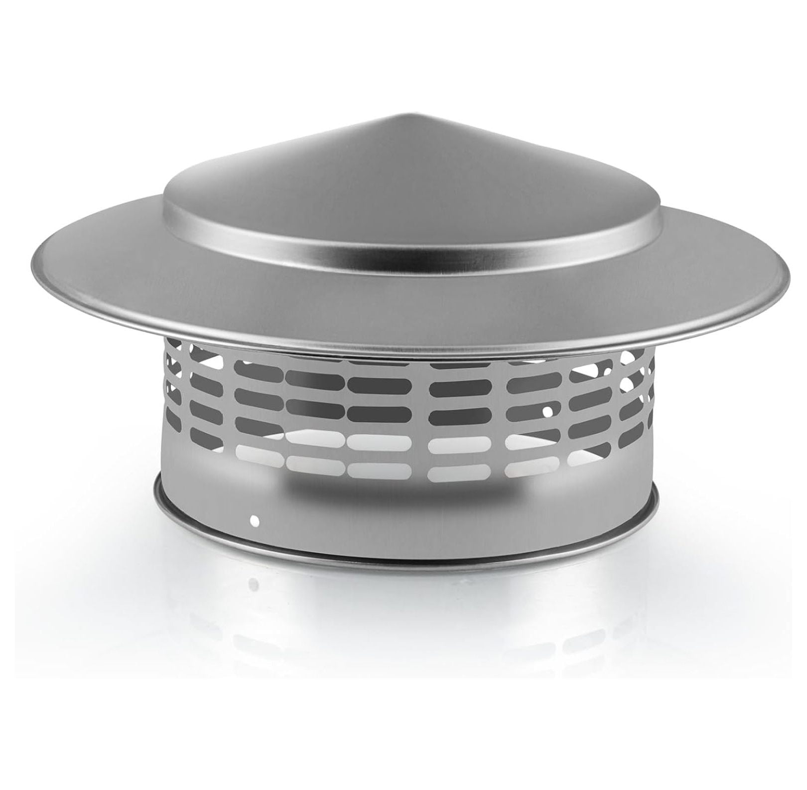 6 Inch Round Chimney , 304 Stainless Steel Chimney Cover with Screen ...