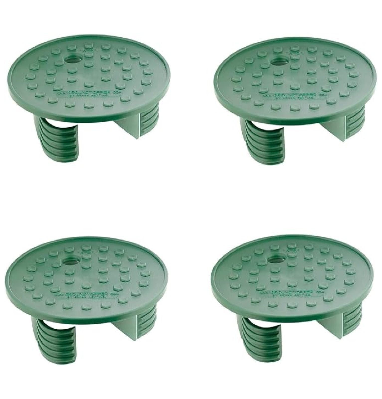 6 Inch Round Electrical Box Covers - 4 Pack Green Contractor Grade ...