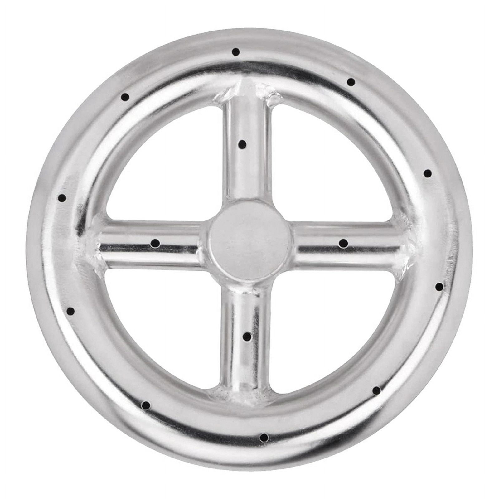 6 Inch Round Fire Pit Burner Ring for Natural Gas & Propane Fire Pit ...