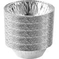 6'' Inch Round Tin Foil Cake Pans Disposable Aluminum, Freezer & Oven ...