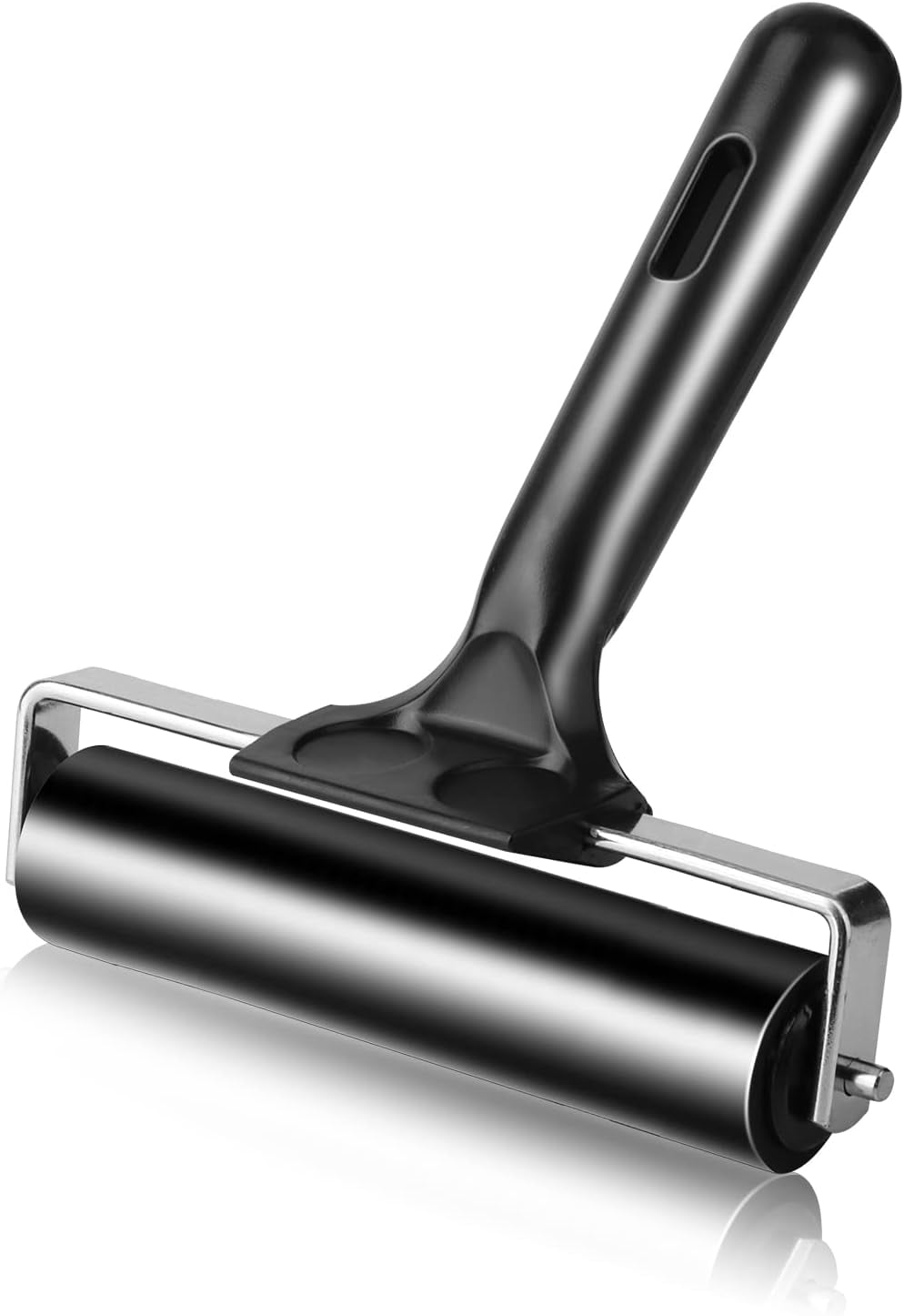 6 Inch Rubber Roller Tool, Rubber Brayer Roller for Printmaking by ...