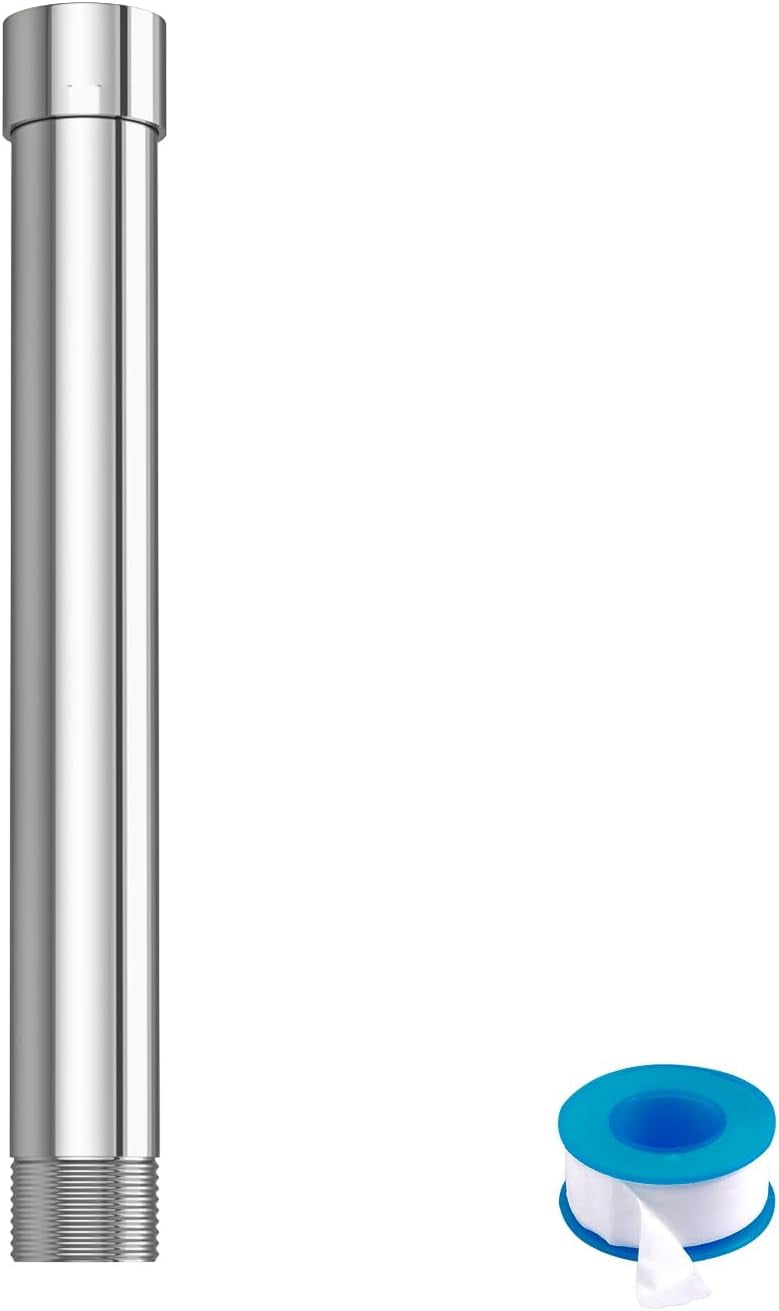 6 Inch Shower Head Extension Arm Shower Head Extender Water Outlet ...