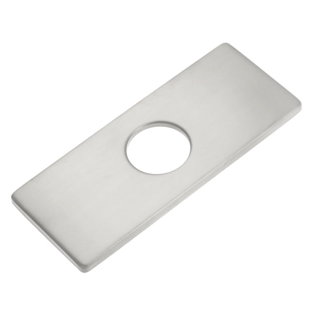 6 Inch Sink Faucet Hole Cover, Stainless Steel Square Deck Plate Faucet ...