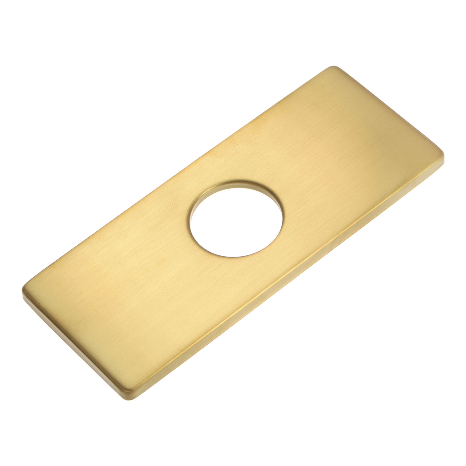 6 Inch Sink Faucet Hole Cover, Stainless Steel Square Deck Plate Faucet ...