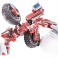 6 Inch Small Construction Truck Deformation Figure, Birthday Present ...