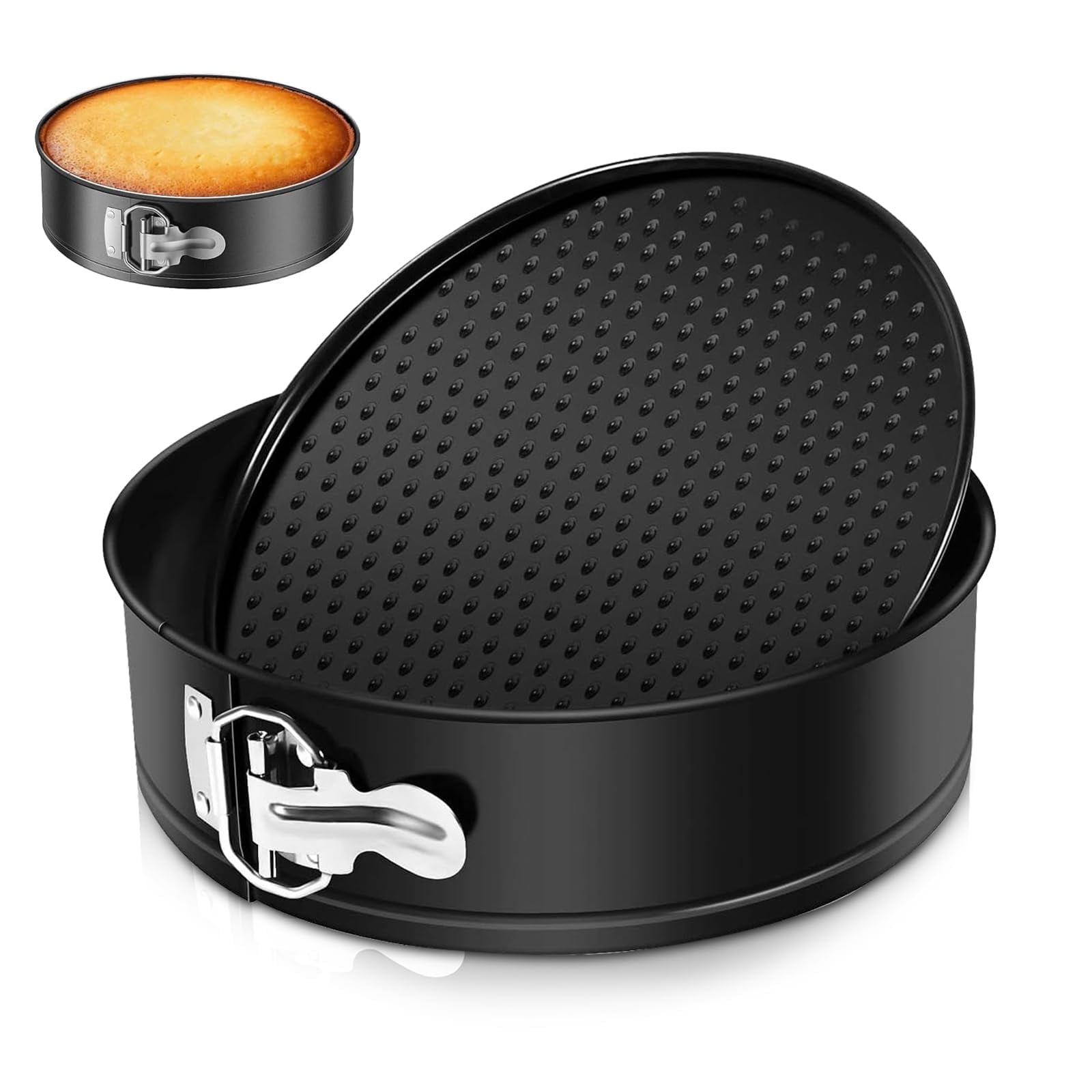 6 Inch Springform Pan Non-stick Cheesecake Pan with Removable Bottom ...