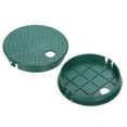 6 Inch Sprinkler Valve Box Cover, 2 Pack Irrigation Valve Box Cover Lid ...