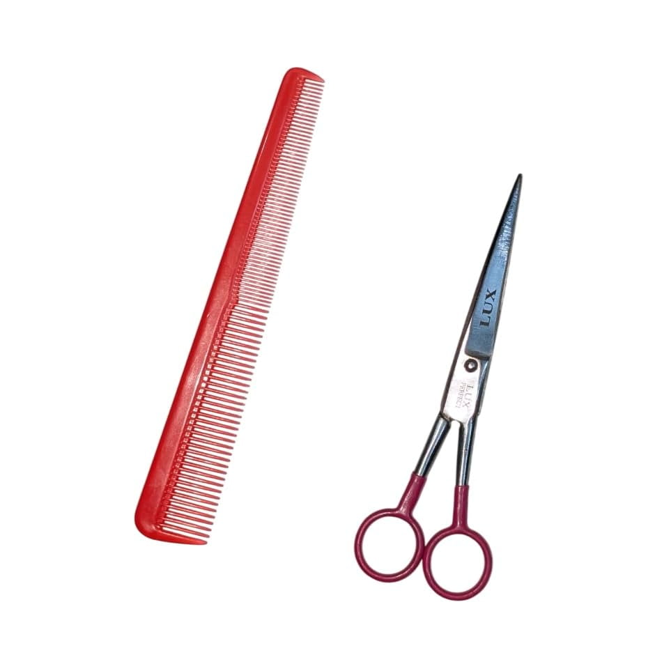 6 Inch Stainless Steel Scissors Rubber Coated Sleeves Perfect for ...